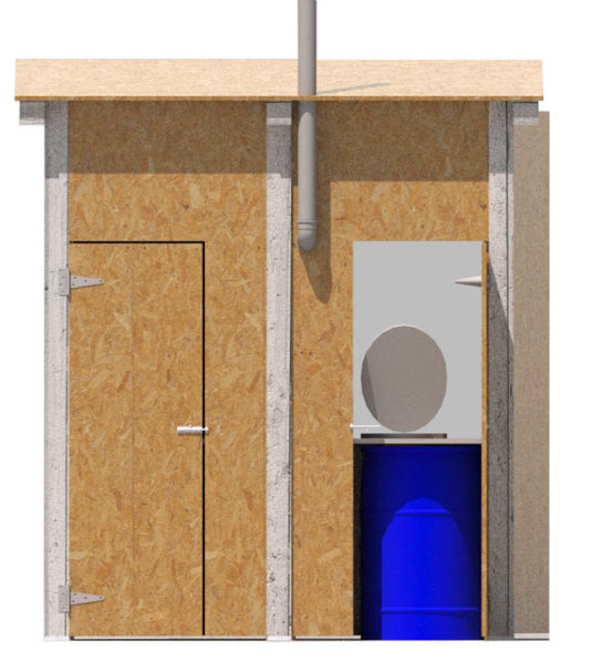 Barrel Compost Toilets – Tinos Eco Lodge